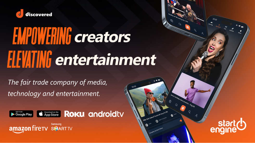 Discovered | Discovered.TV joins StartEngine To Raise Funds And ...