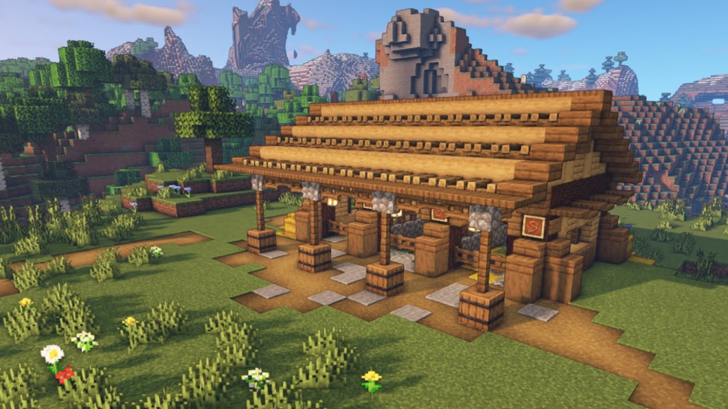 Discovered | Hack To Build A Wood Horse Stable In Minecraft